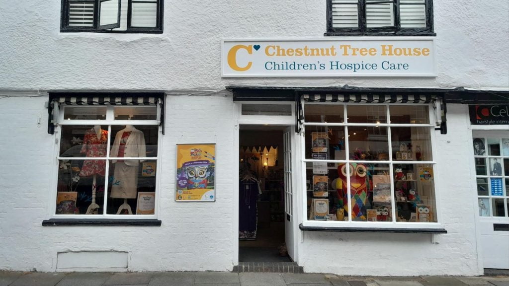 Find a charity shop - Chestnut Tree House - Hospice shops