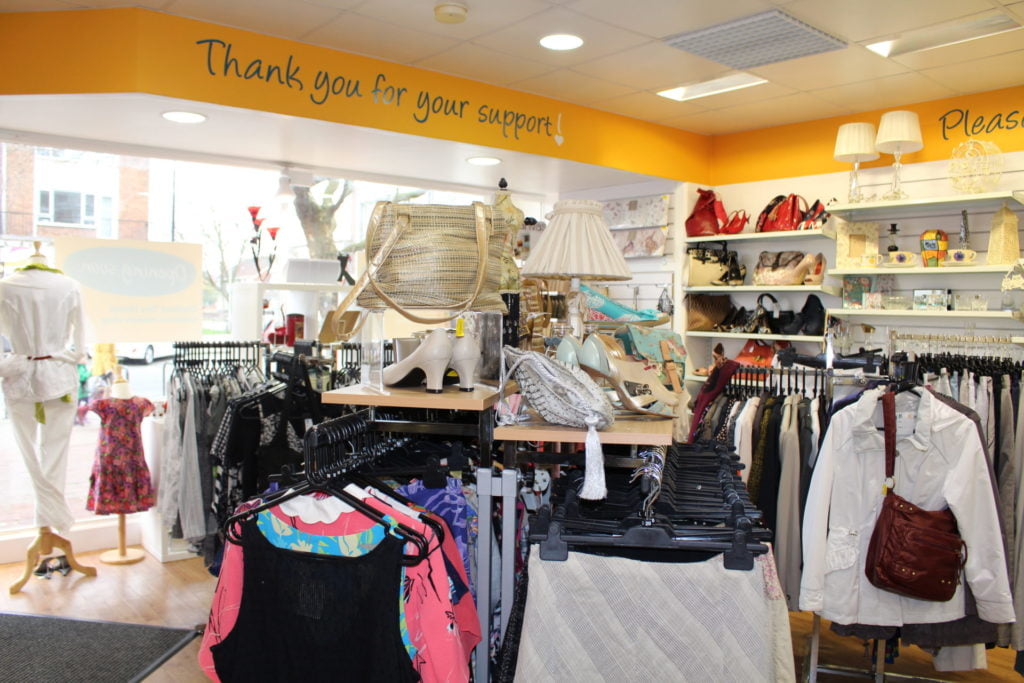 Find a charity shop - Chestnut Tree House - Hospice shops