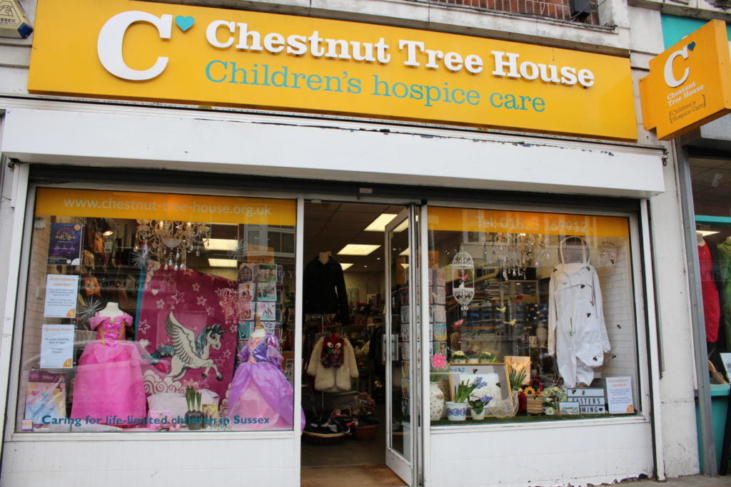 Seaford - Chestnut Tree House - Charity shop and donations