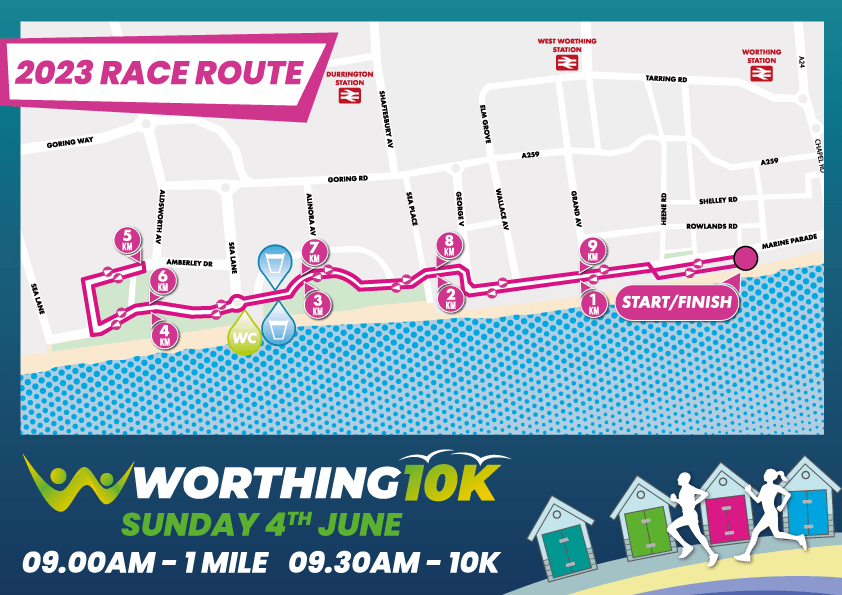 Worthing 10k - Chestnut Tree House - Charity run