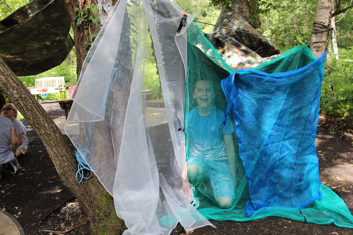 Why all children benefit from making dens Blog - Chestnut Tree House